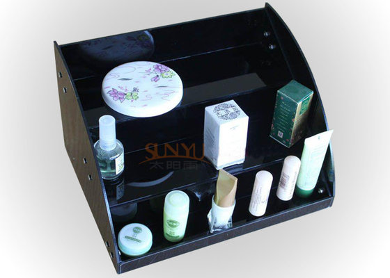 Portable Tiers Counter Display Stands Mobile Display Counter For Cosmetics