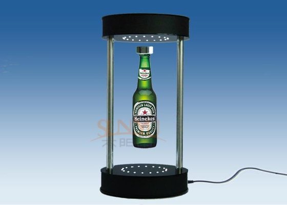 Bottle Magnetic Levitation Floating Display Retail Pos Displays For Beer