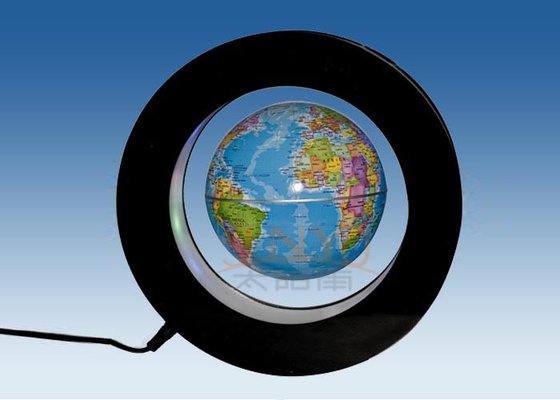 Round Floating Globe Gift Retail Window Displays CE And Rohs