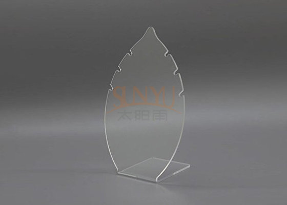 White Or Clear Promotional Necklace Display Bust Plexiglass Jewellery Shop