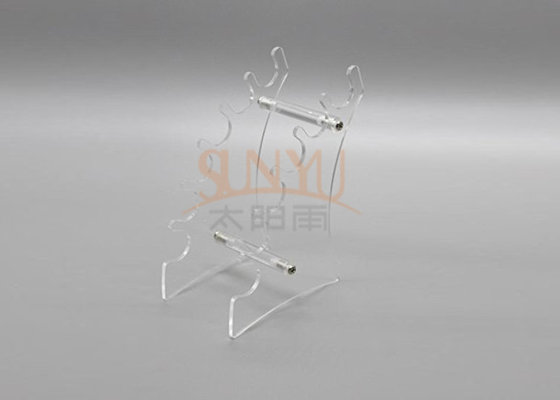 Promotional Creative Clear Acrylic Display Pen Holder 3mm Thick