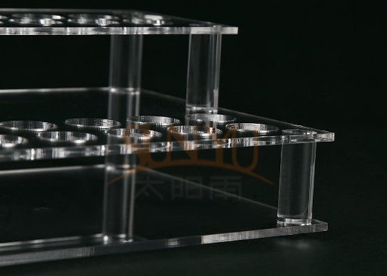 Customized Clear Acrylic Makeup Display Stand Lipstick Display Holder