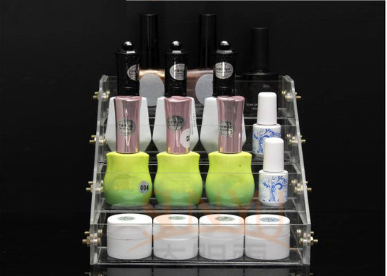 Acrylic Nail Polish Display Stand Cosmetic Custom Retail Displays