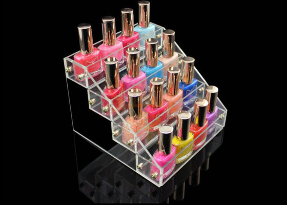 Acrylic Nail Polish Display Stand Cosmetic Custom Retail Displays