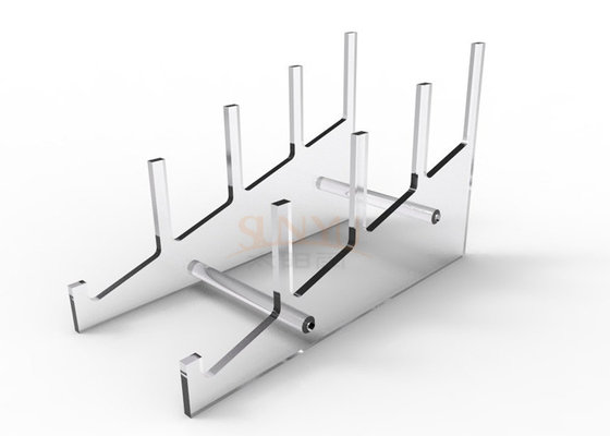 Dismounted Jewellery Display Stands Transparent Acrylic Display Holders
