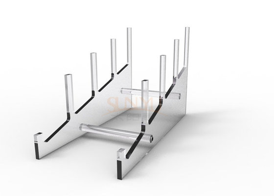 Dismounted Jewellery Display Stands Transparent Acrylic Display Holders