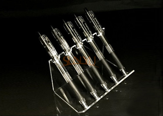 4mm Acrylic Clear Pen Display Stand Portable Pen Holder Hot Bend Cutting