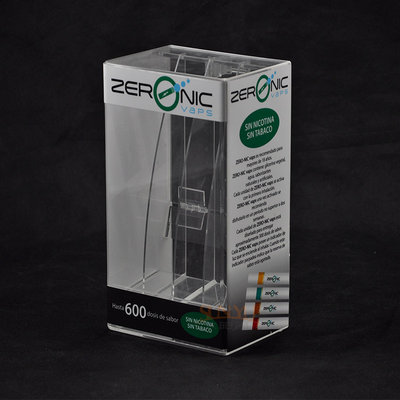 Acrylic 300pcs Retail Window Displays Sticker Logo Printing For Cigarette