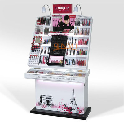 POS Display Stands Retail Cosmetic Makeup Organizer Full Set Custom
