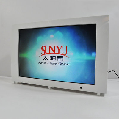 Silkscreen Printing Retail POS Displays , Publicity Player Advertising Display Stand