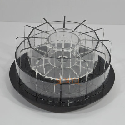 Custom Acrylic Makeup Display Stand Transparent For Eyebrow Pencil