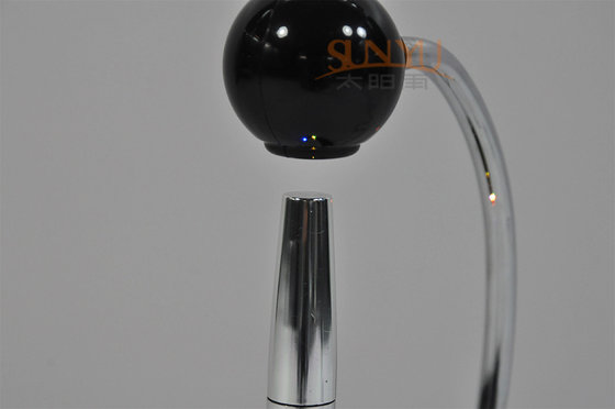 LED Magnetic Floating Retail POS Displays Black Plastic for Pen