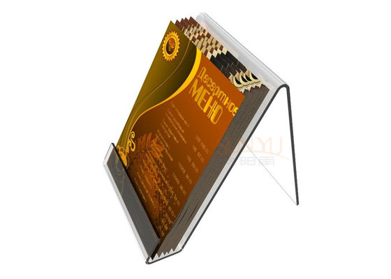 2016 Hot Selling Acrylic Brochure Stand A4 Acrylic Sign Holder Display