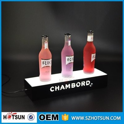 factory direct sale clear display holder stand, laser cutting thick acrylic customized led base