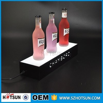 factory direct sale clear display holder stand, laser cutting thick acrylic customized led base