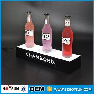 factory direct sale clear display holder stand, laser cutting thick acrylic customized led base