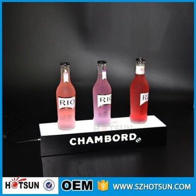 factory direct sale clear display holder stand, laser cutting thick acrylic customized led base