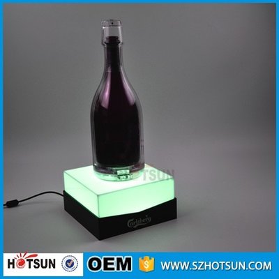 Acrylic LED Lighting Wine Bottle Glorifier