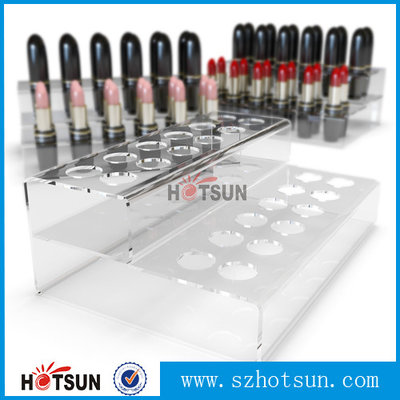 Promotional Acrylic Comestic Store Lipstick Display Stand