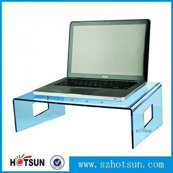 wholesale custom factory price clear acrylic laptop stand
