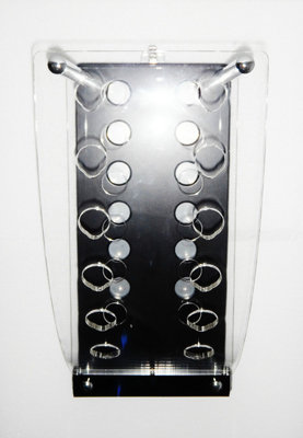 High Quality custom Golf Club Display Stand (12 Golf's Club Storage) Camber Acrylic