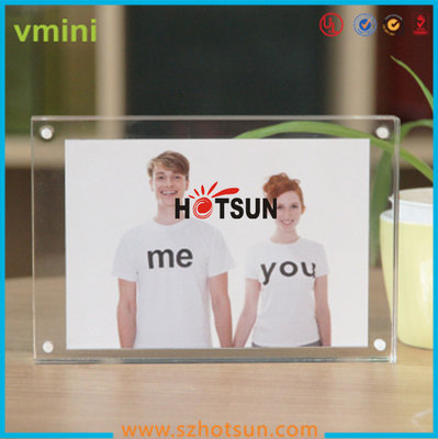 acrylic photo strip frames/ acrylic photo frames 4x6