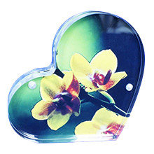 clear acrylic square magnetic photo frame/lucite plexiglass picture frame