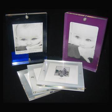 tabletop custom clear acrylic baby footprint frame cute baby funny photo frame picture photo frame