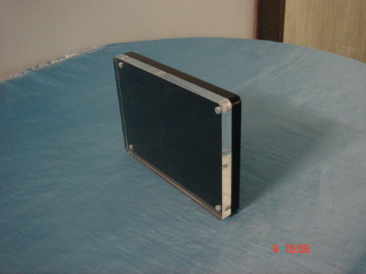 4X6 inch high clear acrylic manget photo frame factory price
