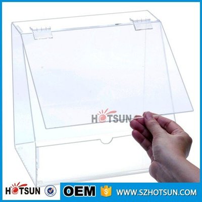 Diamond Handle Clear Acrylic Makeup Organizer, Acrylic Makeup Drawer Box, Flip Cover Acrylic Cosmetic Storage Boxes