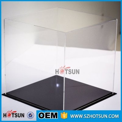 acrylic football boot display case, clear acrylic baseball hat display case, plexiglass acrylic rectangle box
