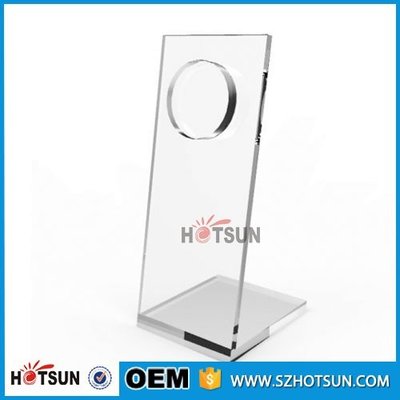 2016 Luxury Counter Top Thick Acrylic Necklace Jewelry Display Stands in Brand Store