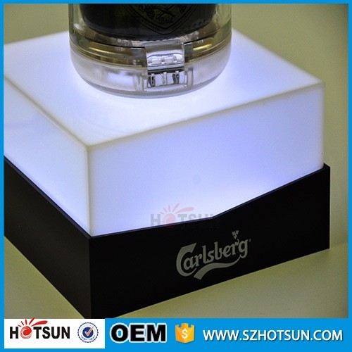 Acrylic LED Lighting Wine Bottle Glorifier
