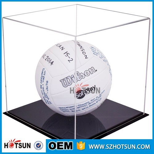 acrylic football boot display case, clear acrylic baseball hat display case, plexiglass acrylic rectangle box