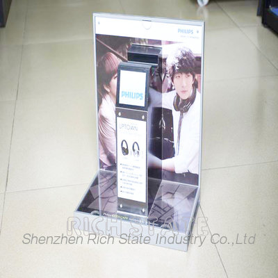 Acrylic electronic merchandises Display Holder