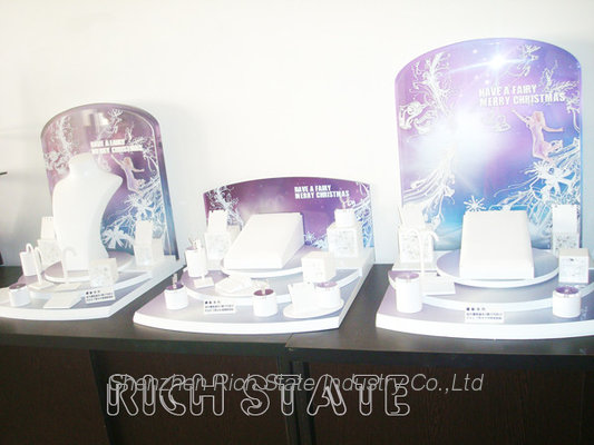 Acrylic jewelry display stand