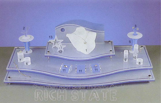 Acrylic jewelry display