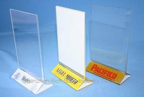 Acrylic table tent