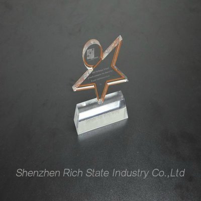 Acrylic resin trophy series