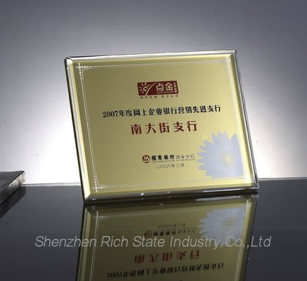 Acrylic plaques