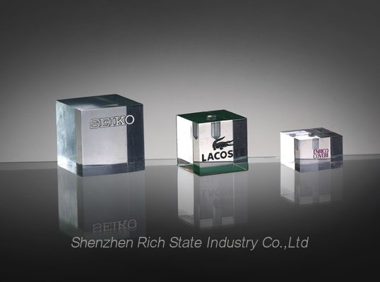Acrylic paperweights
