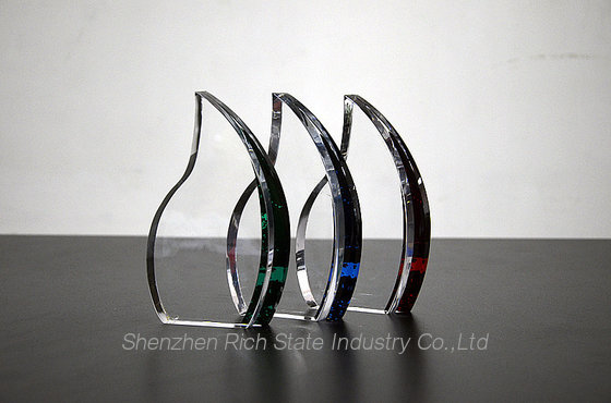 Acrylic resin trophy
