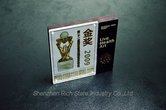Acrylic resin trophy