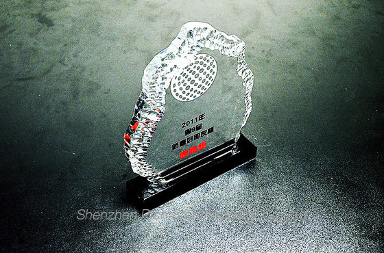 Acrylic resin trophy
