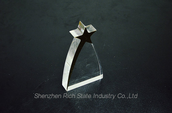 Acrylic resin trophy