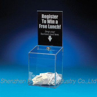 Acrylic voting box