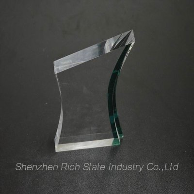 Acrylic resin trophy