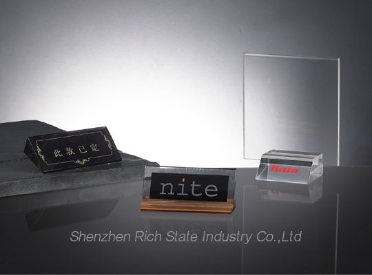Acrylic table holder