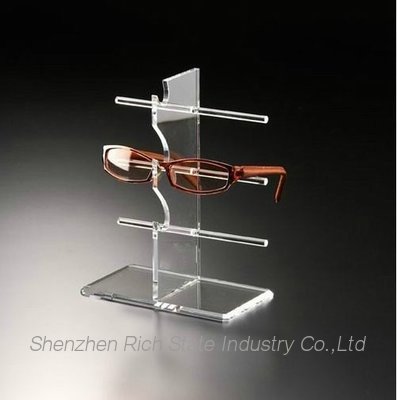 Acrylic eyeglasses display stand