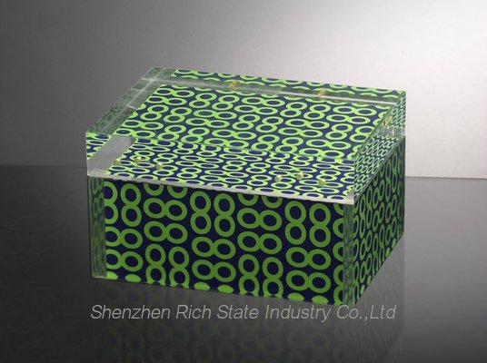 Silkscreen Acrylic food box